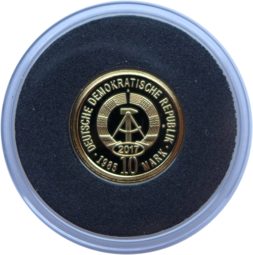 DDR 10 Mark 1985 Neuprägung 2017 40 Jahre Befreiung vom Faschismus ...