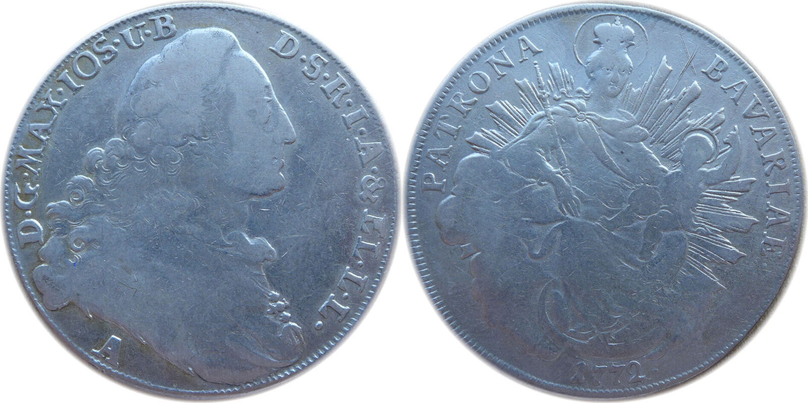 Bayern Madonnentaler 1772 A Maximilian III. Joseph (1745-1777) - Amberg ...