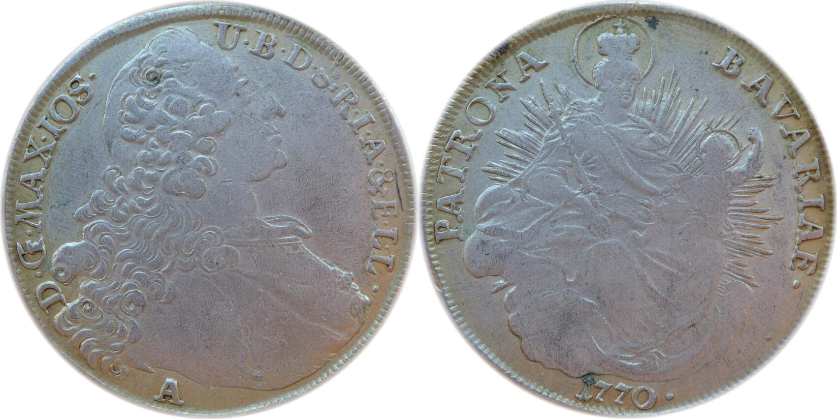 Bayern Madonnentaler 1770 A Maximilian III. Joseph 1745-1777 - Amberg ...