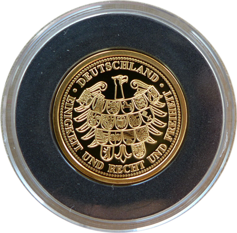 Deutschland Goldmedaille 2017 Die Deutschen Gold-Jahresausgaben - Münze ...