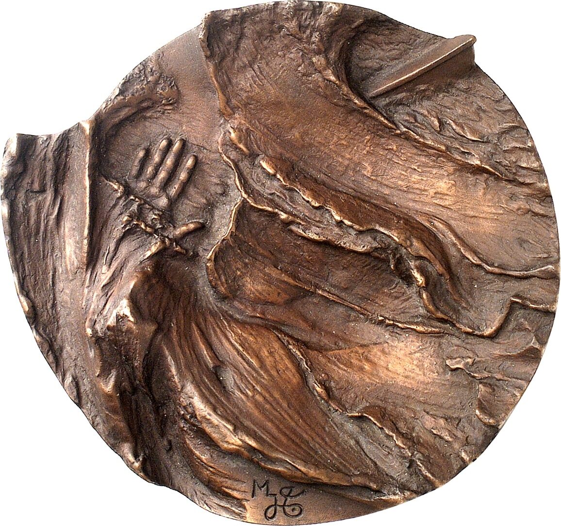 BILDHAUER und MEDAILLEURE des XIX. bis XXI. Jh. Medaille JAMMOUL, Majid ...