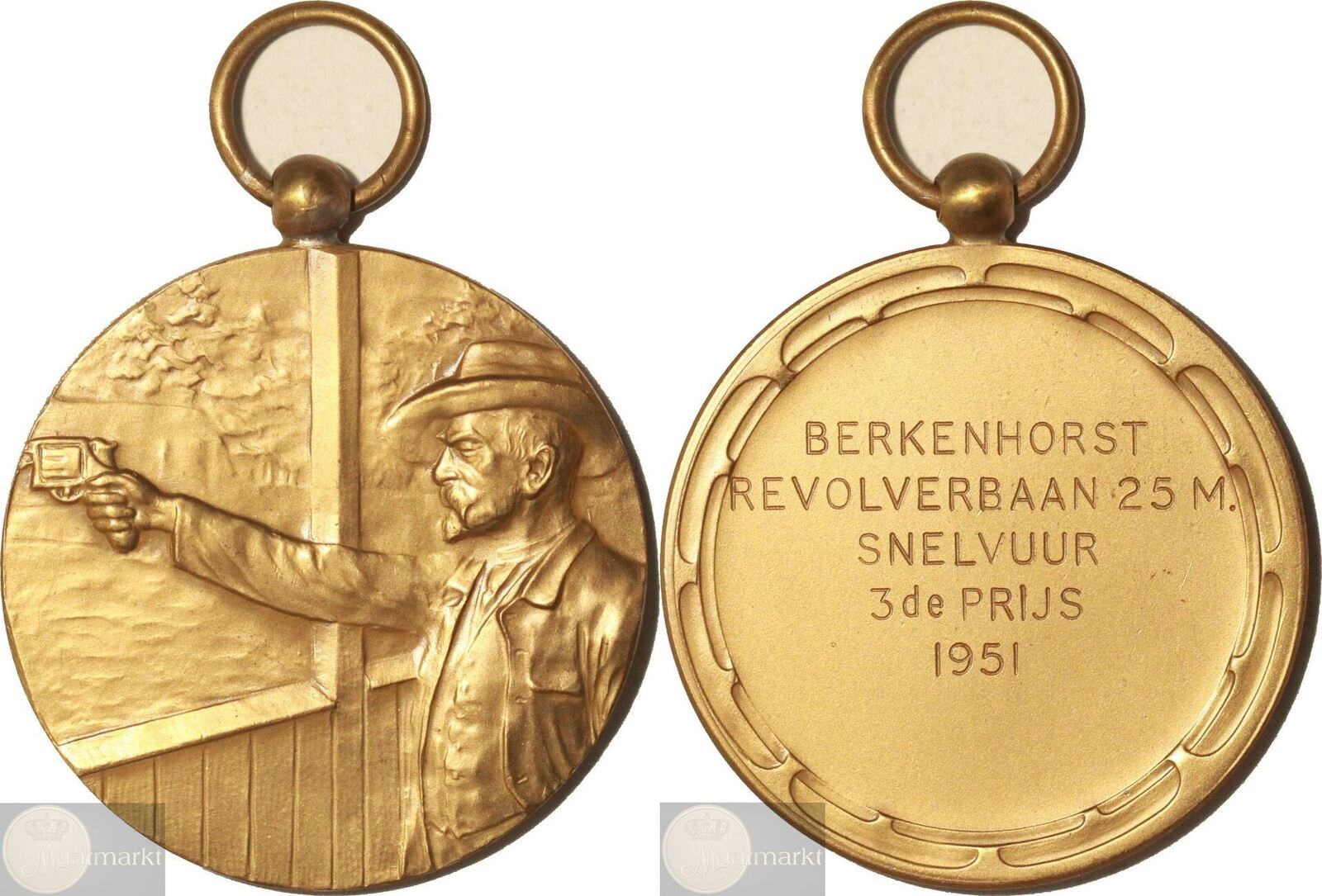 Koninkrijk der Nederlanden Historiepenning 1951 Het Nationaal ...