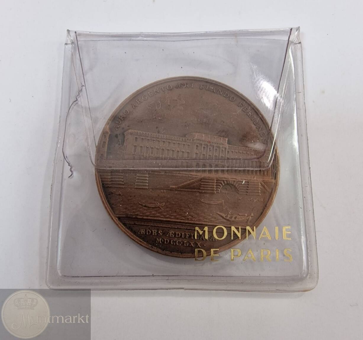 France Historical Medal n.d. (1770, modern) Paris: Visit to the Monnaie ...
