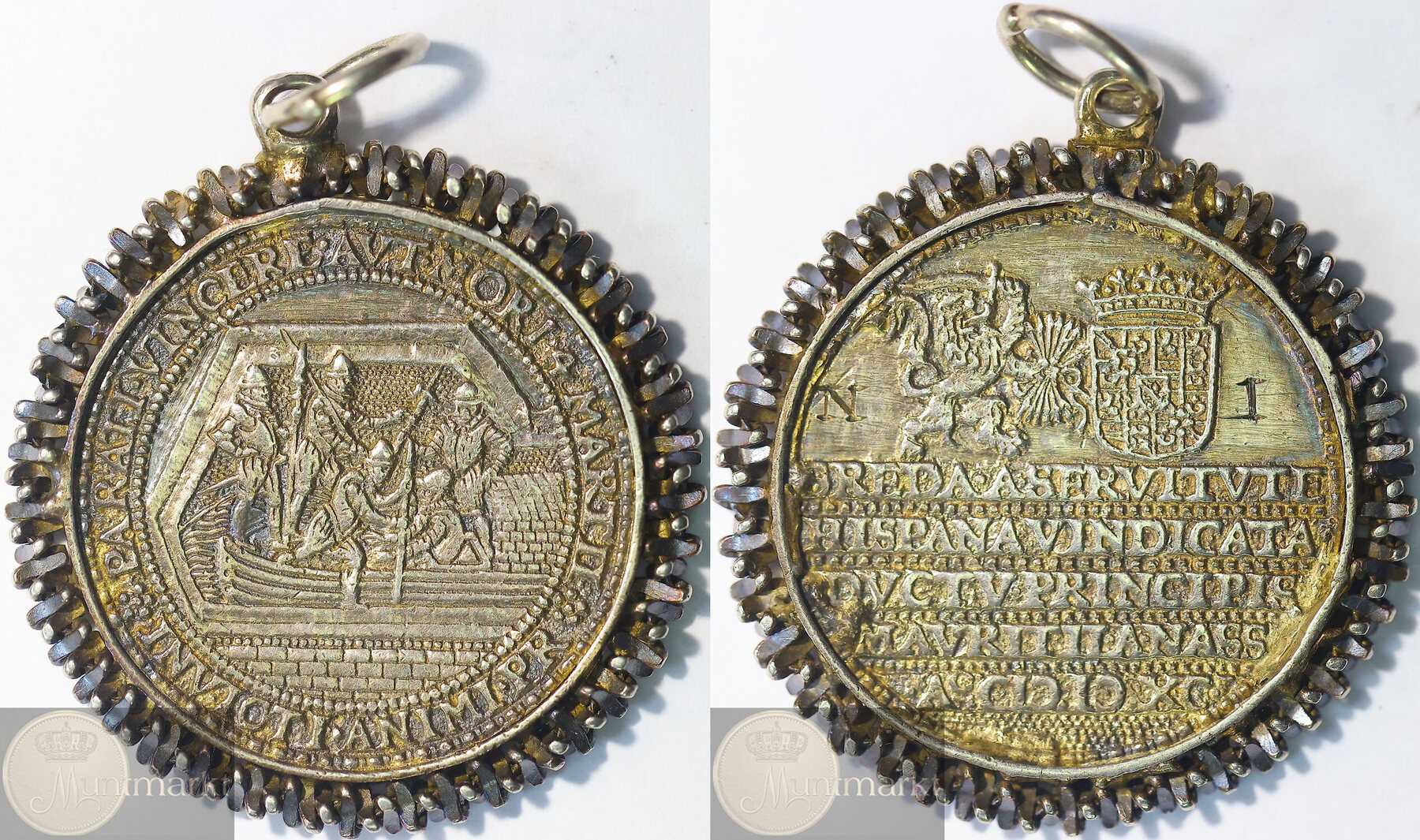 Koninkrijk der Nederlanden Historiepenning / Historical Medal 1590 ...