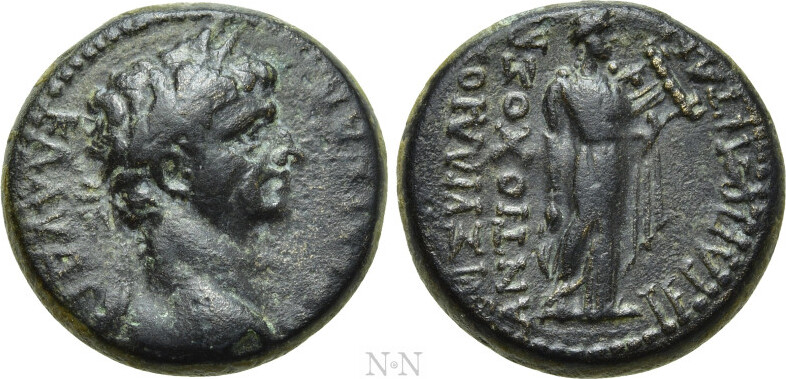 Römische Provinzen Bronze PHRYGIA. Hierapolis. Claudius (41-54). Ae. M ...