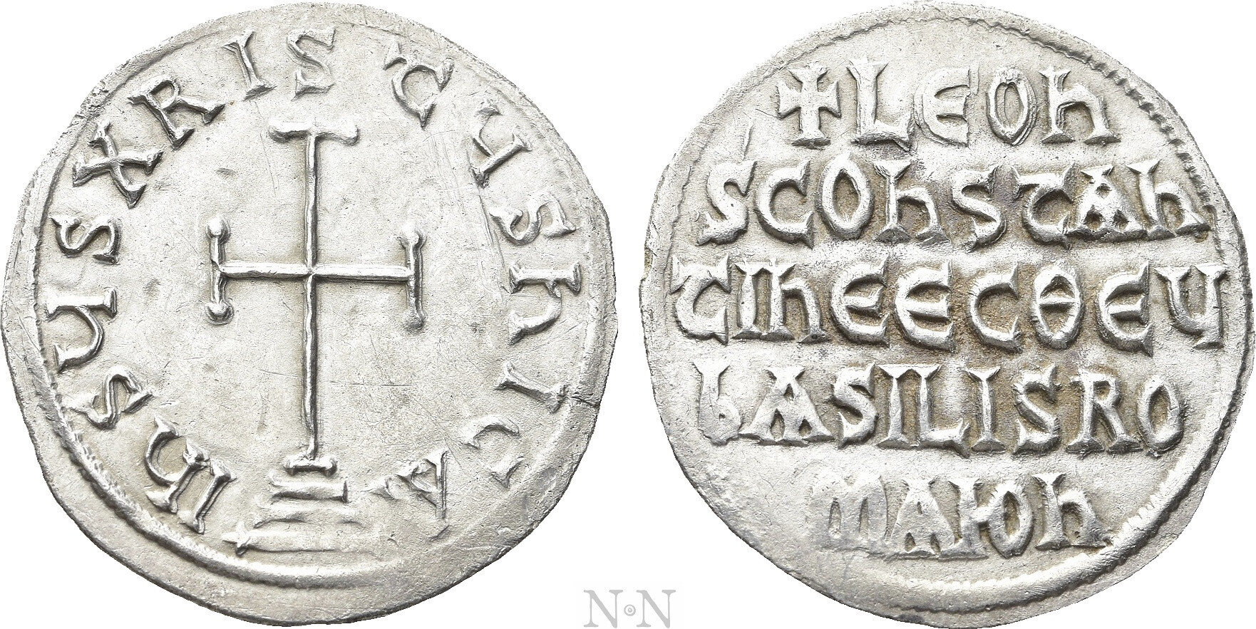 Byzantine Empire LEO V THE ARMENIAN (813-820). Miliaresion ...
