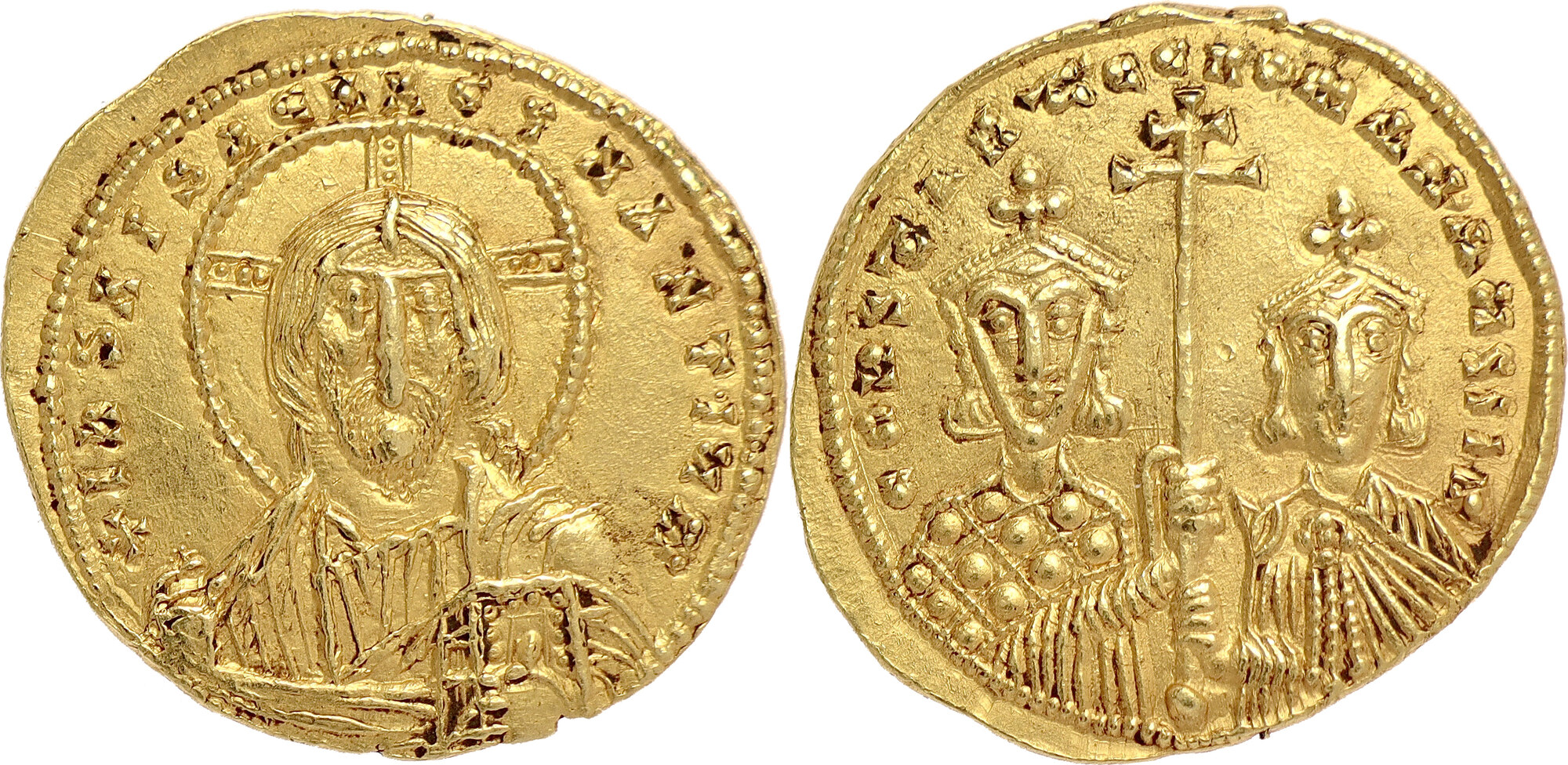 BYZANTINE EMPIRE AV Solidus 945-959 A.D. Constantine VII ...