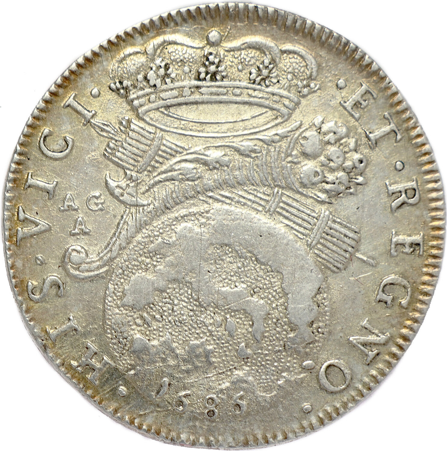 ITALIAN STATES 1 Tarì 1686 Kingdom of Naples - Charles II of Spain ...