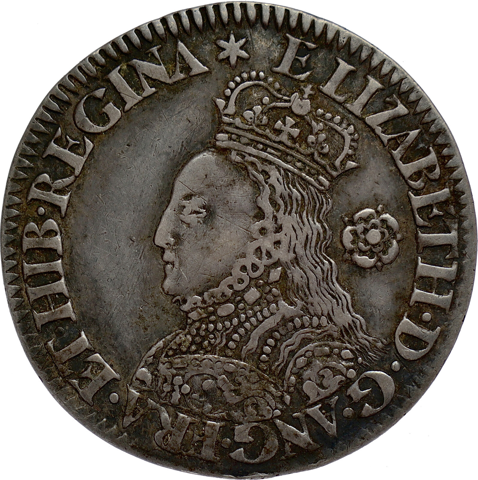 ENGLAND Sixpence 1562 House of Tudor - Elizabeth I - Tower Mint ...