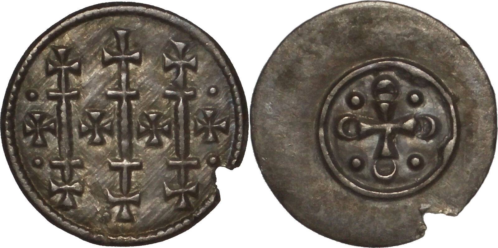 HUNGARY Denár n.d. (1141-62) Anonymous - attributed to Géza II vz+, kl ...