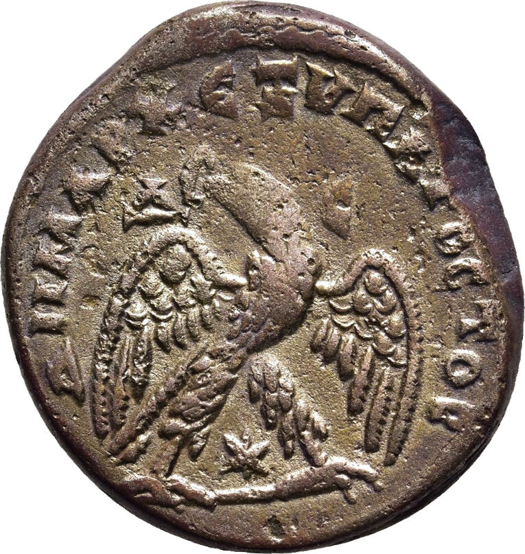 ROMAN PROVINCES BI Tetradrachm 219 AD Coele-Syria - Elagabalus ss+ | MA ...