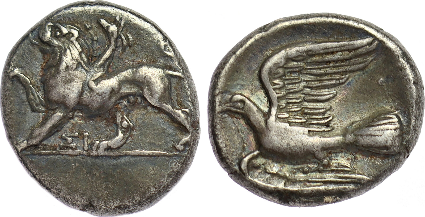 Ancient Greece AR Triobol c. 330-280 BC Peloponnesos - Sikyon ...