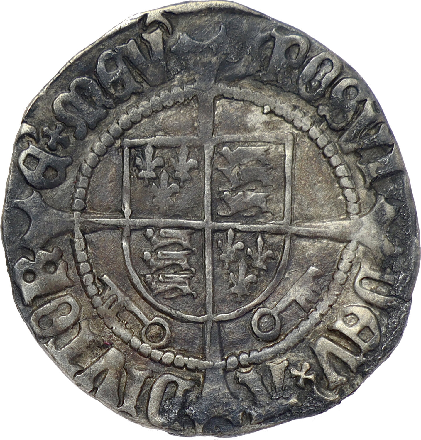 England Halfgroat 1504-9 Henry VII - York - Bishop Bainbridge - mm ...