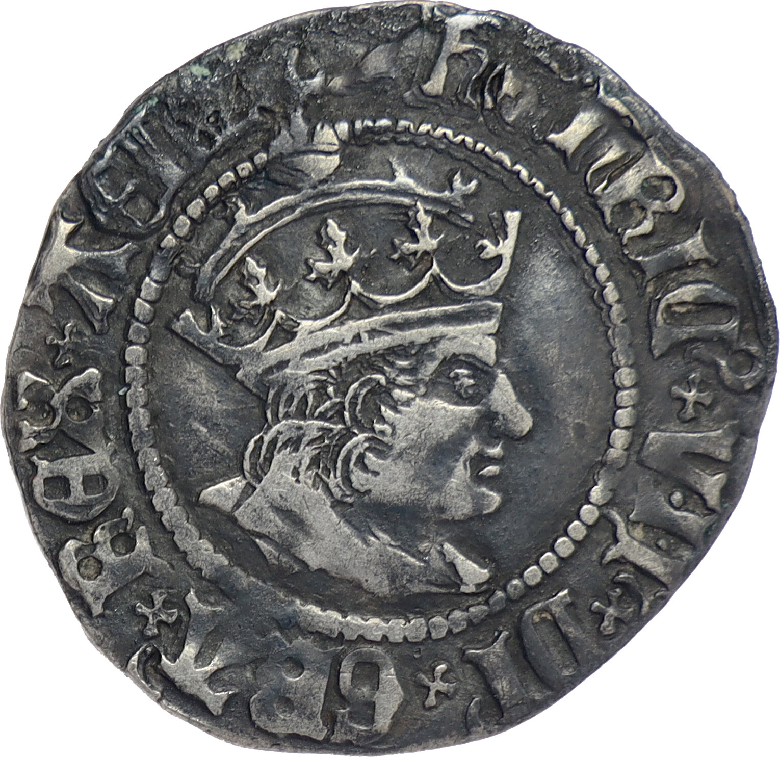 England Halfgroat 1504-9 Henry VII - York - Bishop Bainbridge - mm ...