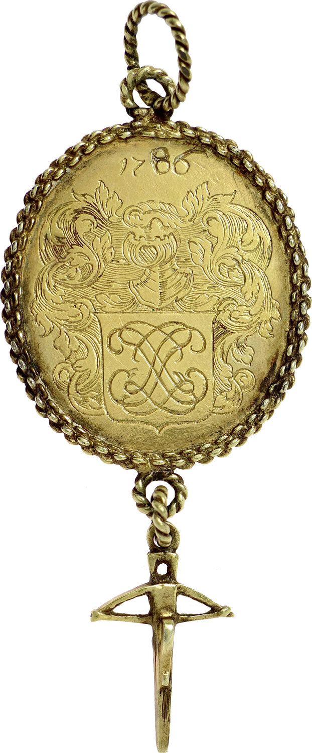 Netherlands Archers' Guild Badge or "Draagteken" 1786 Archers' guild of ...