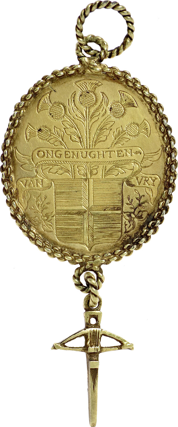 Netherlands Archers' Guild Badge or "Draagteken" 1786 Archers' guild of ...