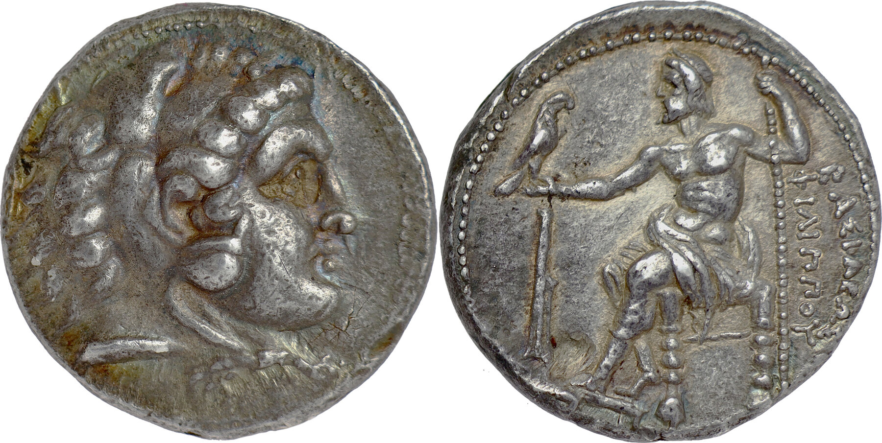 KINGDOM OF MACEDON AR Tetradrachm c. 323-317 BC Philip III Arrhidaeus ...