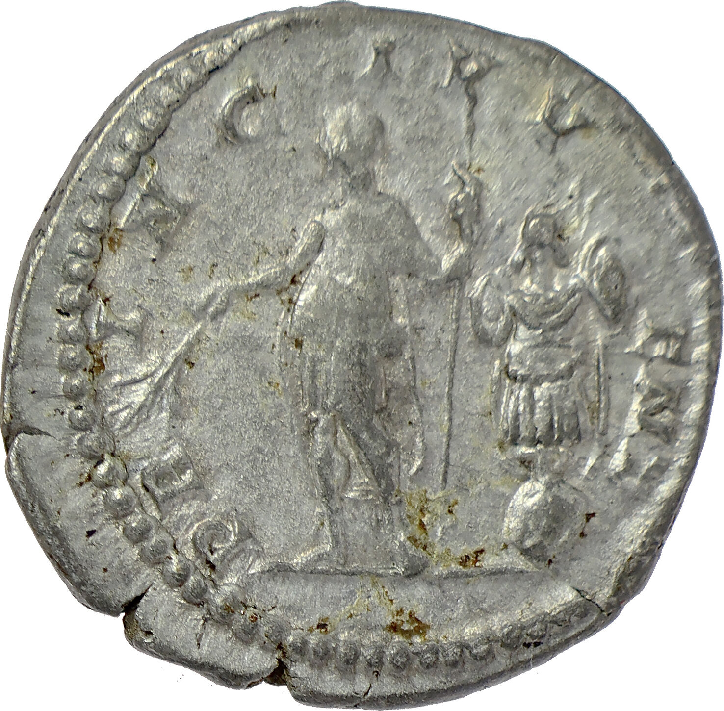 Roman Empire AR Denarius 200-202 AD Geta, as Caesar under Septimius ...