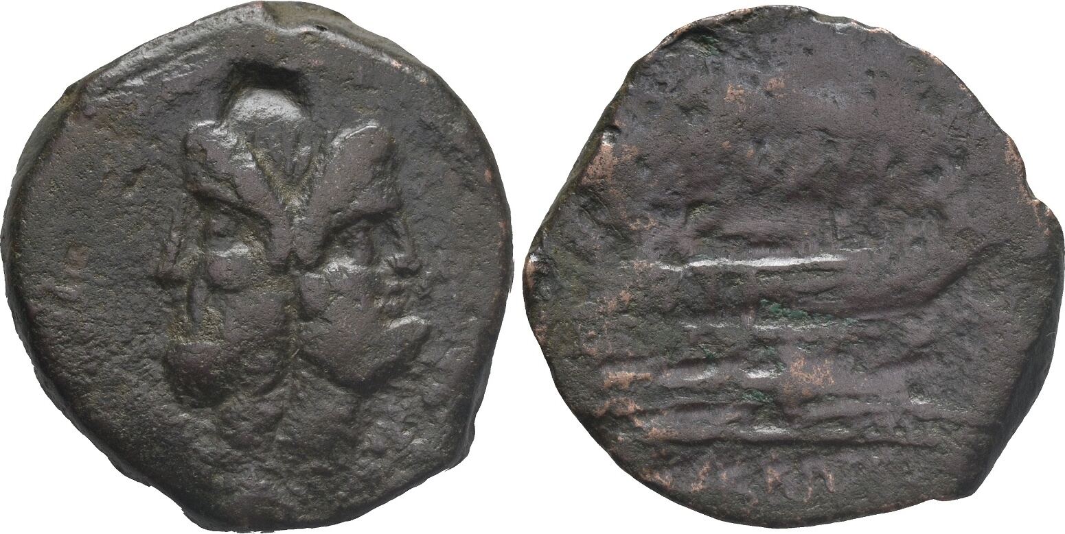 Rome As 89 BC L. Titurius L.f. Sabinus, s | MA-Shops