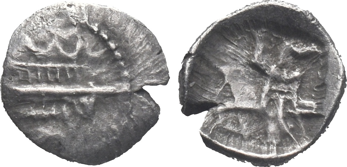 PHOENICIA, 1/32 Shekel. (401–366 BC) Sidon. Baalhillem II Very s | MA-Shops