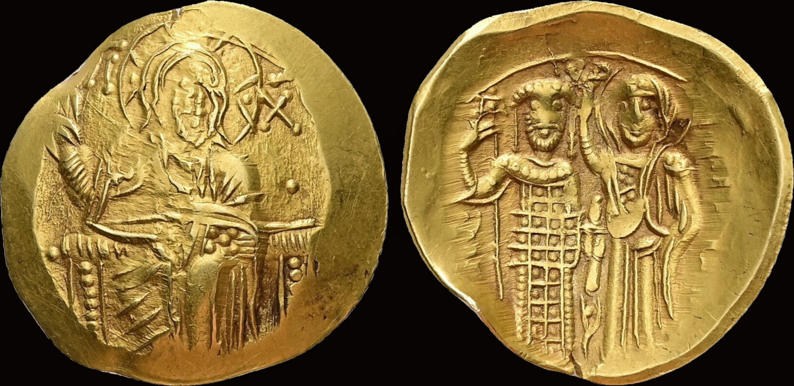 Byzantine 1222-1254AD Empire of Nicaea John III Ducas Vatatzes gold ...