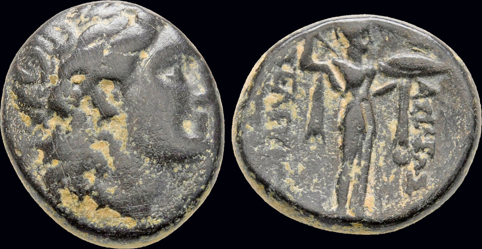 AE20 312-281BC Seleucid Kingdom Seleukos I Nikator AE21 Athena ...