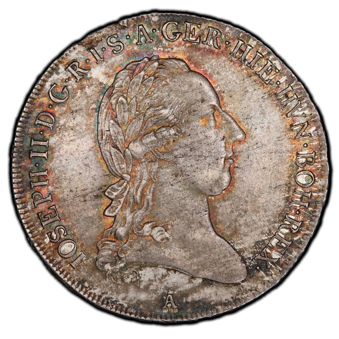 Habsburg RDR 1/2 Kronentaler 1788 A Josef II., 1765-1790, toll erhalten, sehr selten in dieser ...