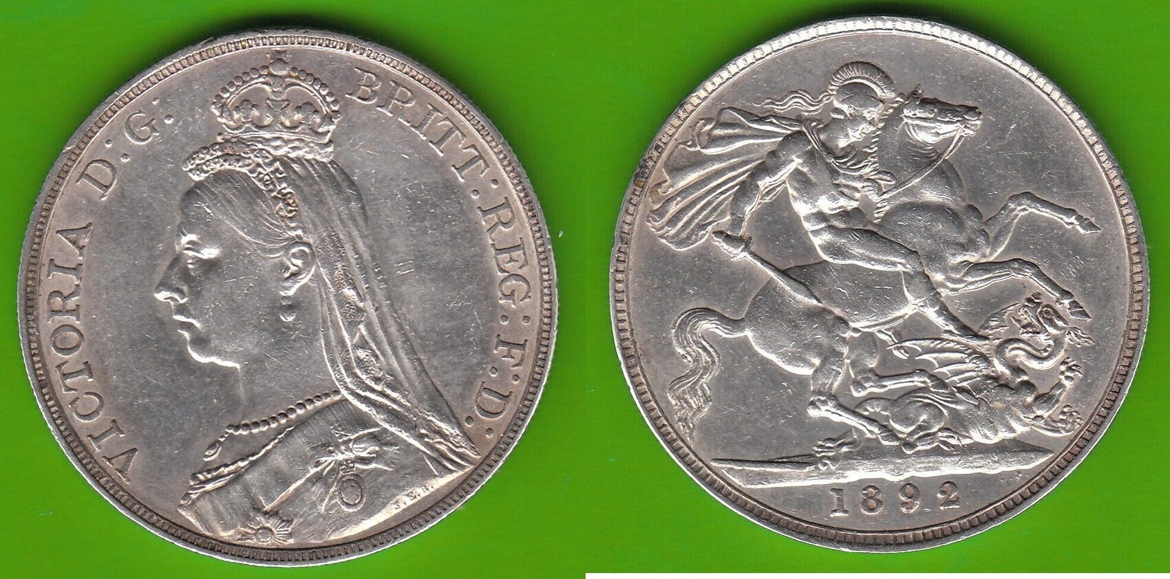 Großbritannien Crown 1892 Victoria 1837-1901 ss-vz | MA-Shops