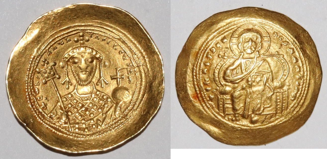 Byzanz Histamenon Nomisma GOLD, Konstantinos IX. Monomachos 1042-1055 ...
