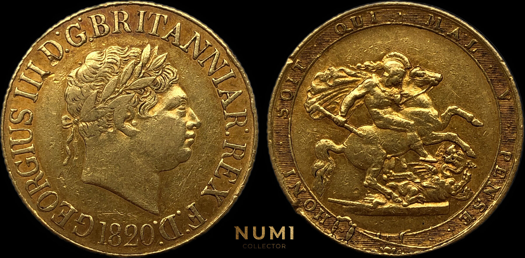 Great Britain 1 Sovereign 1820 George III | MA-Shops