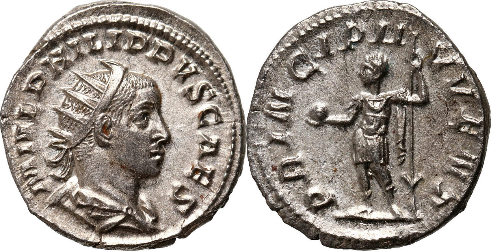 ROMAN EMPIRE Antoninianus 247-249 Philipp II, Rome VZ-ST | MA-Shops