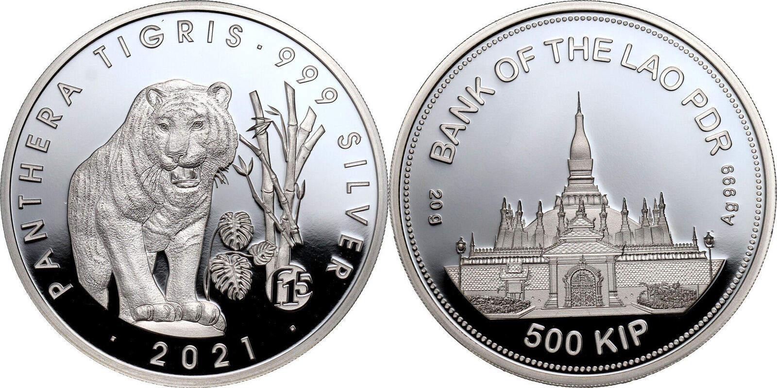 LAOS 500 Kip 2021 Panthera Tigris F15 PP MA Shops laos-500-kip-2021-panthera-tigris-f15-pp-ma-shops