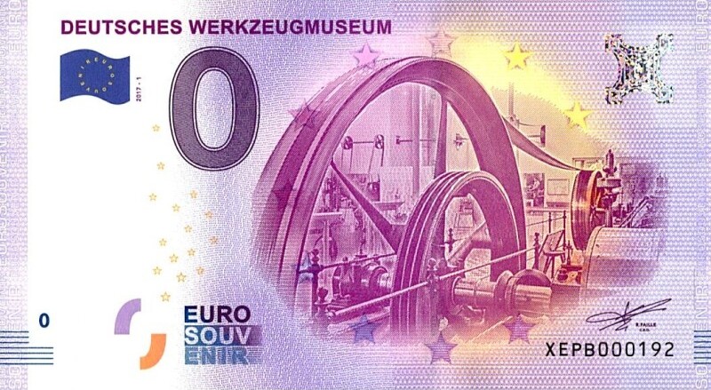 Allemagne 0 euro DEUTSCHLAND - DEUTSCHES WERKZEUGMUSEUM - 2017-1 ...