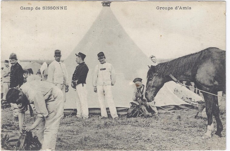 France 1909 Komitat 02150 - SISSONNE - MILITÄRLAGER | MA-Shops