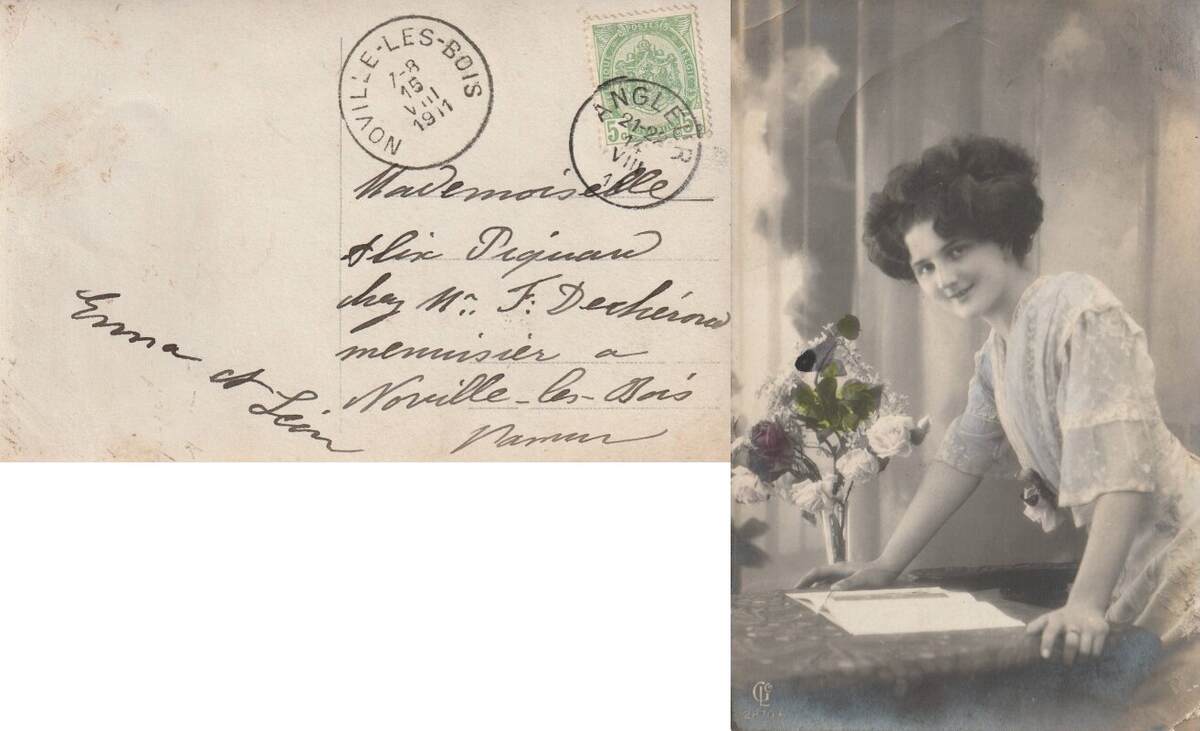 France 1901 VINTAGE POSTKARTE – 1911 | MA-Shops