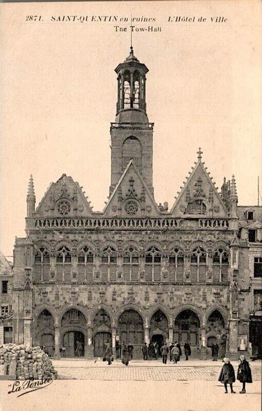 France 02100 – SAINT-QUENTIN – IN RUINEN - DAS RATHAUS | MA-Shops
