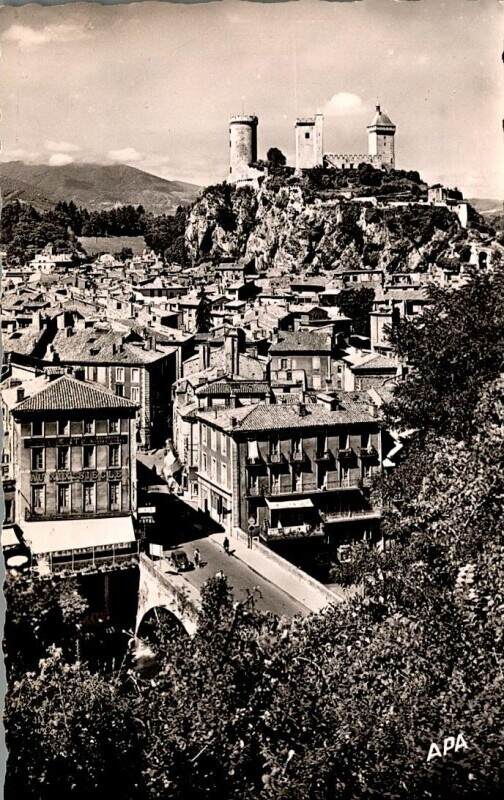 France KOMITAT 09000 - FOIX - GESAMTANSICHT UND DAS SCHLOSS | MA-Shops