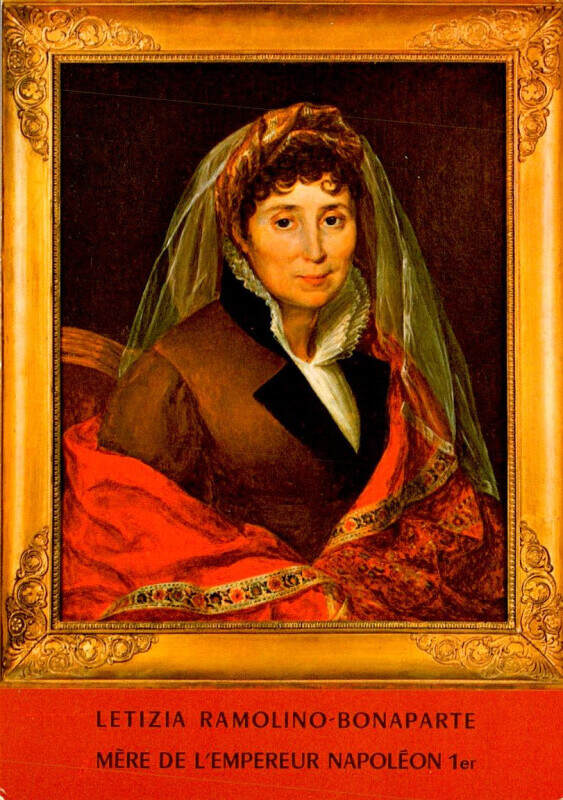 France 17 - ILE D'AIX - NAPOLEONISCHES MUSEUM - LETIZIA RAMOLINO ...