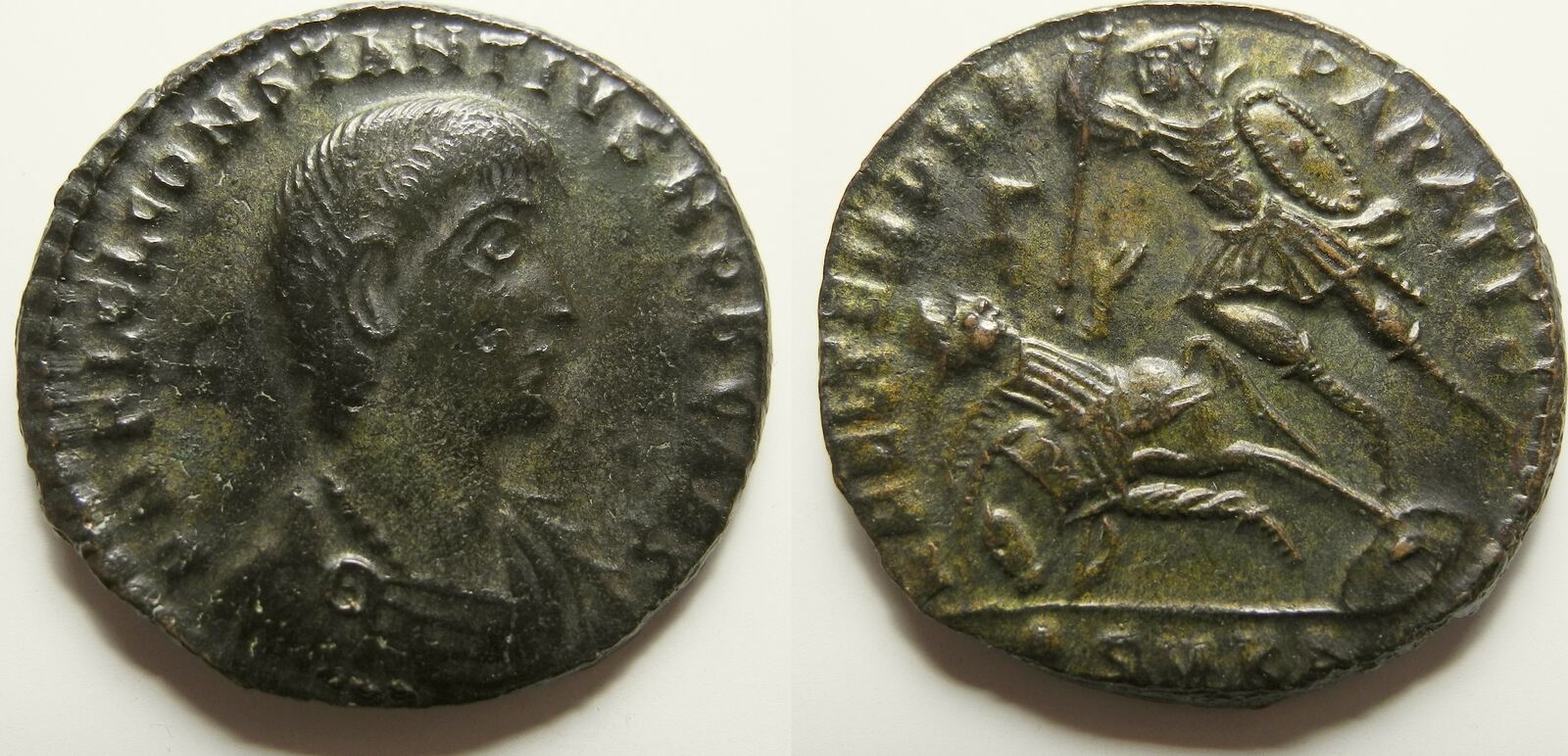 ROMAN EMPIRE Maiorina Constantius Gallus as Caesar, 351-354, Cyzicus ...