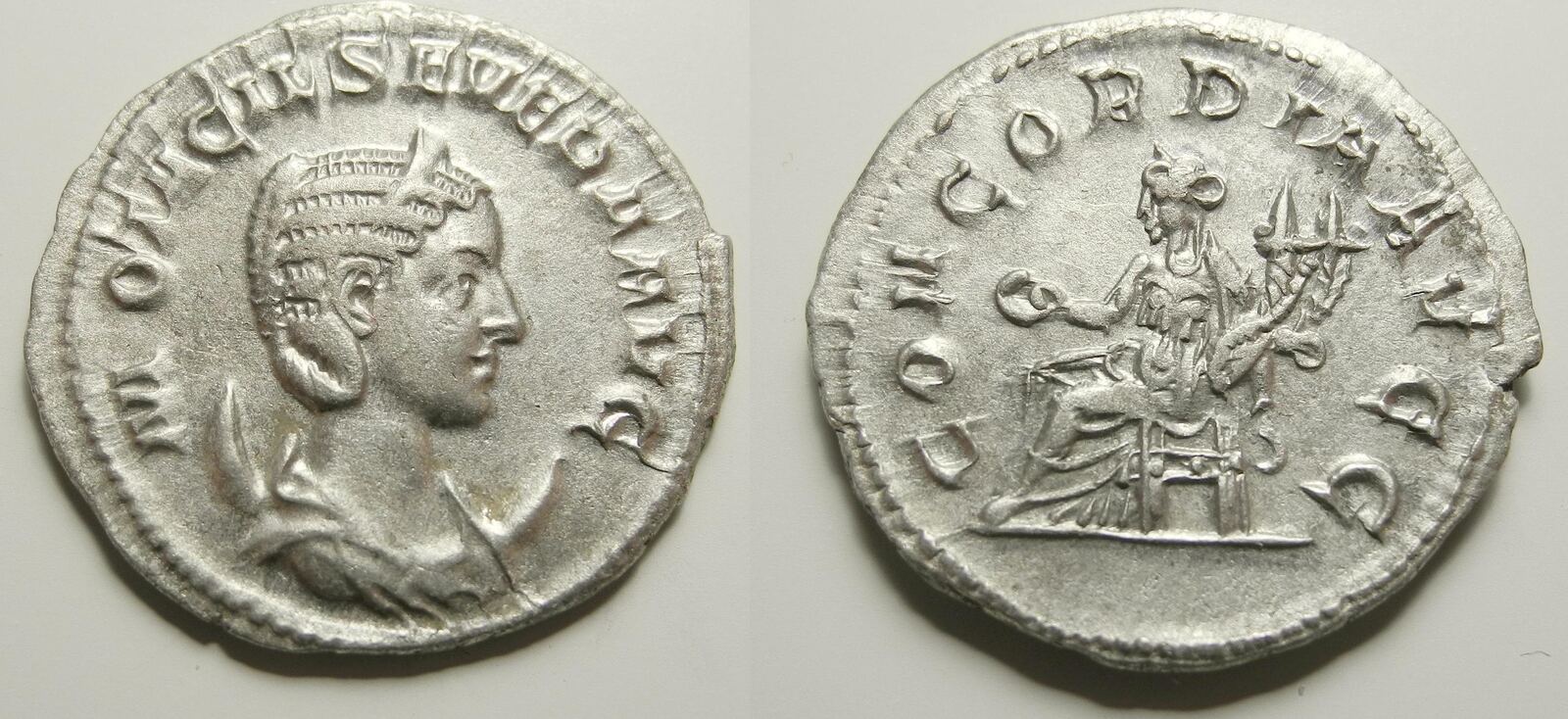 ROMAN EMPIRE Antoninianus Otacilia Severa, 244-249, Rome mint EF | MA-Shops