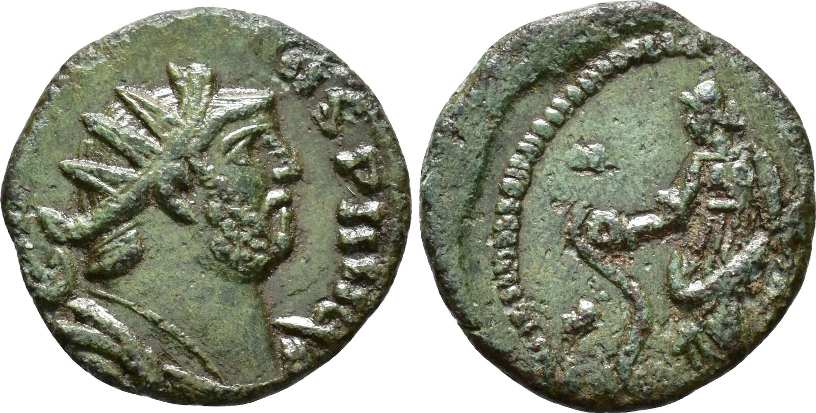 ROMAN EMPIRE Antoninianus Carausius, 287-293, Unattributed mint. VF ...