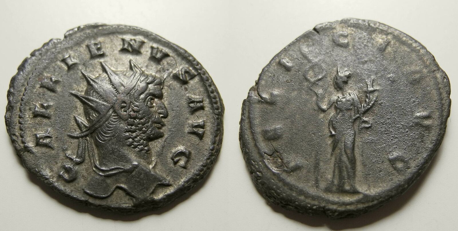 ROMAN EMPIRE Antoninianus Gallienus, 253-268, Siscia mint SUPERB ...