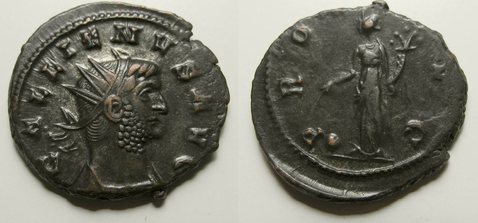 ROMAN EMPIRE Antoninianus Gallienus, 253-268, Siscia mint good VF | MA ...