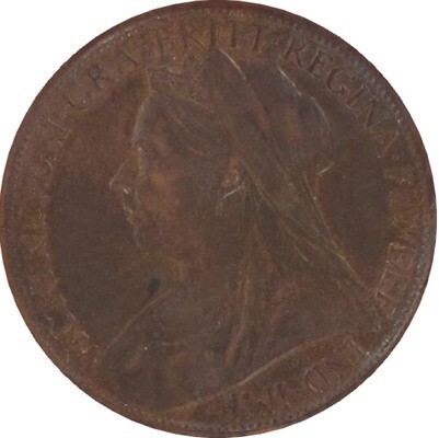 Großbritannien 1900 1 Penny Victoria II / VZ | MA-Shops