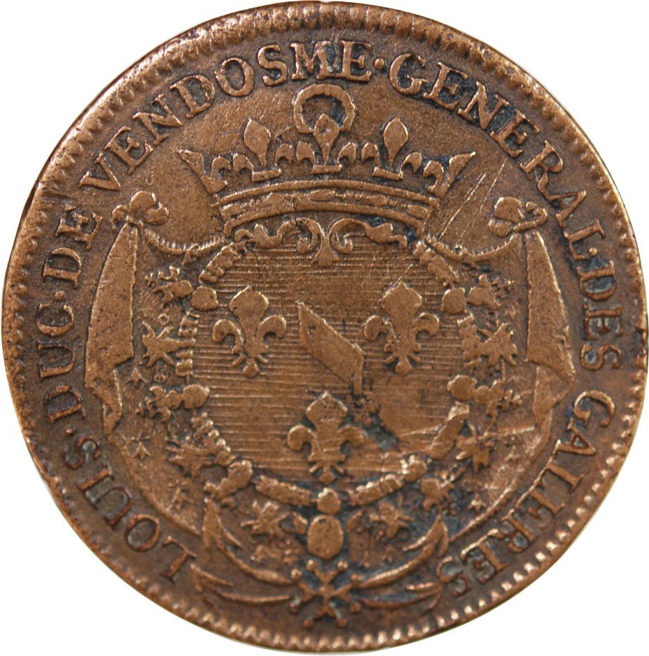 Frankreich 1 token Galeres Royales, Louis Joseph De Bourbon, Duc De ...