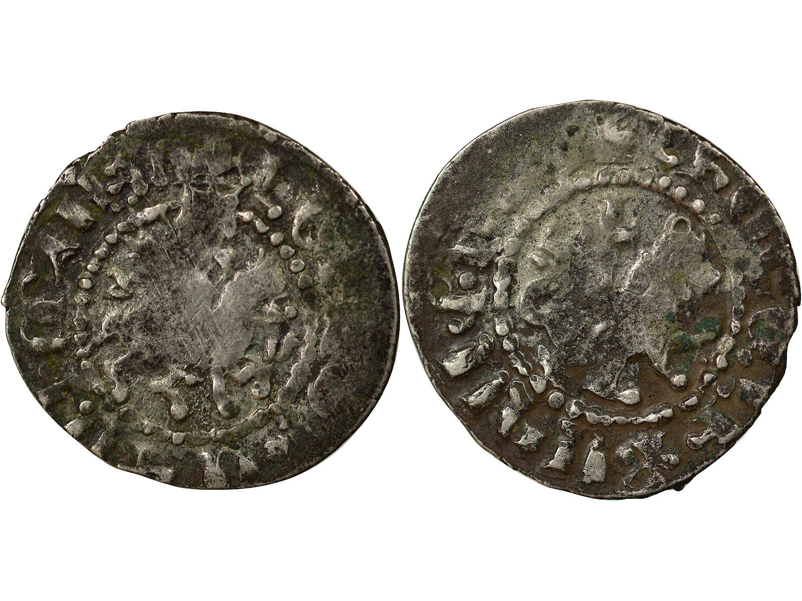 Königreich Kleinarmenien 1 takvorin 1320-1341 Takvorin - Cilician Armenia - Levon IV - Ճ / Մ TB ...