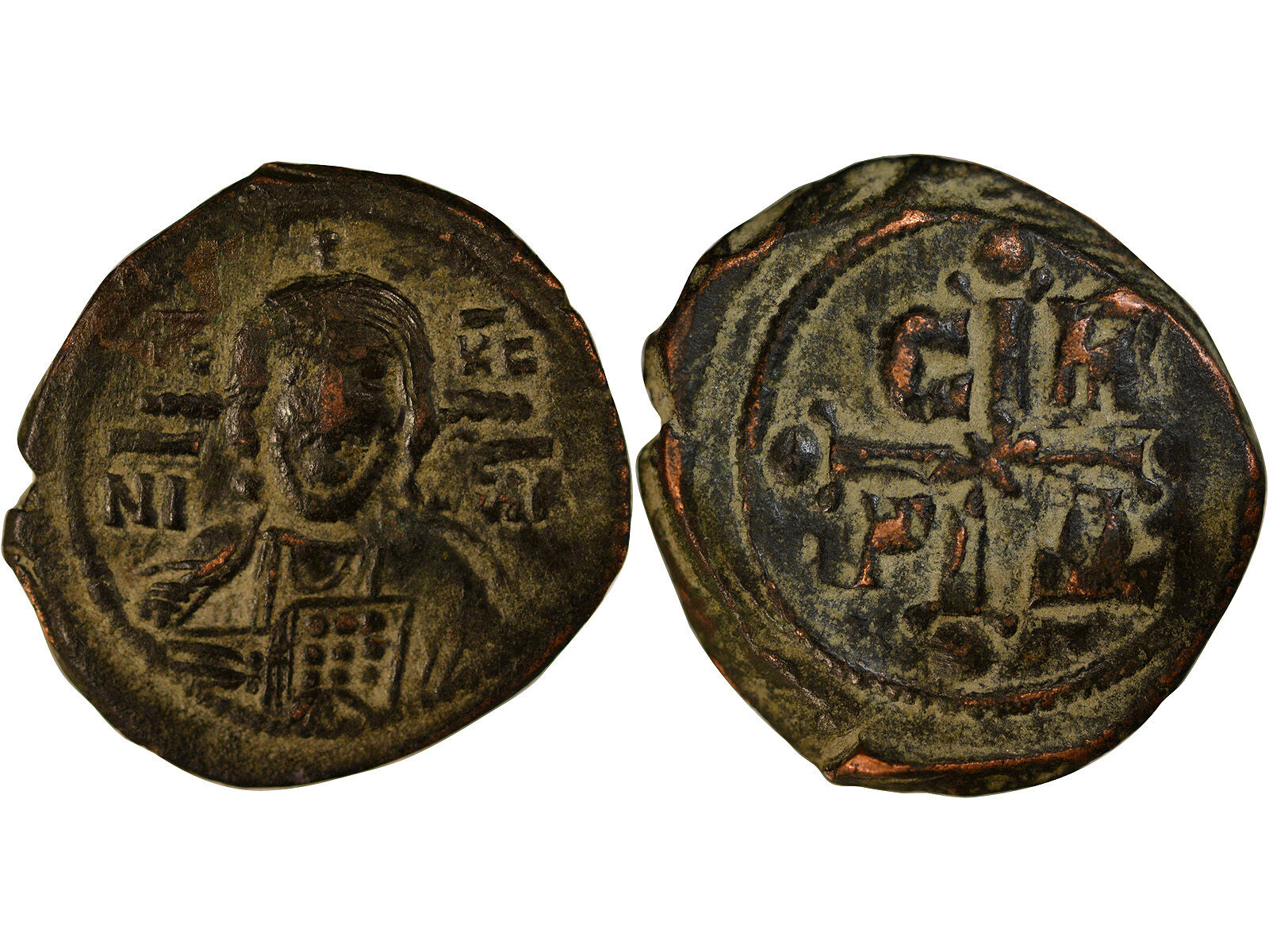 Byzantinisches Reich 1 follis 1068-1071 Follis - Romanos IV ...