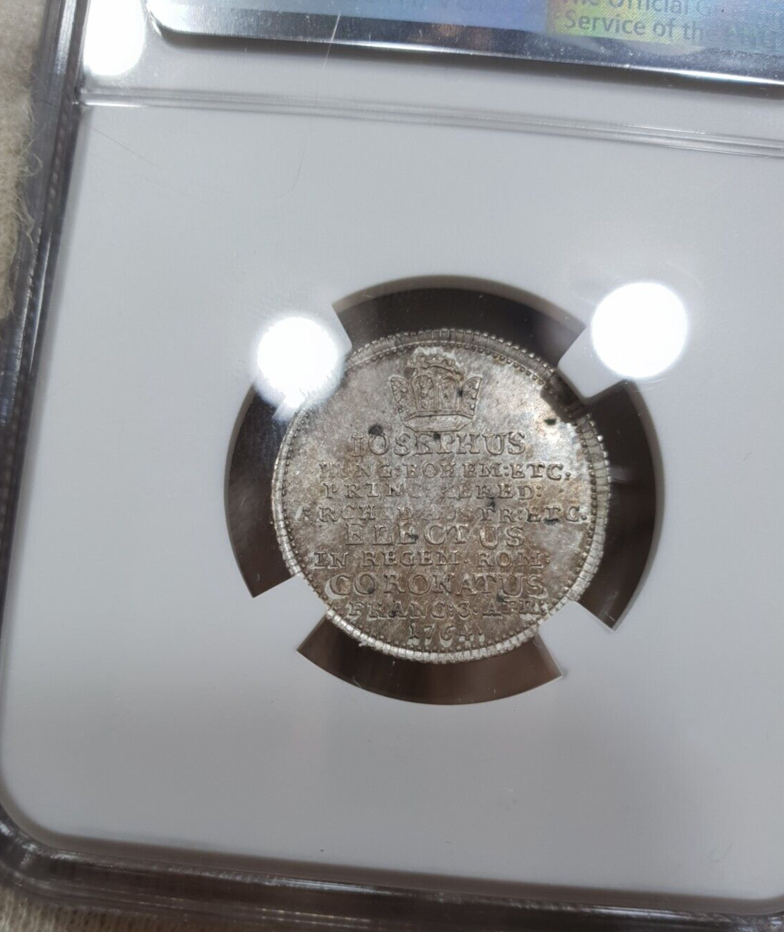 3/4 Ducat 1764 NGC Frankfurt MS-64 Silver Pattern Coin Germany Rare Top Pop | MA-Shops