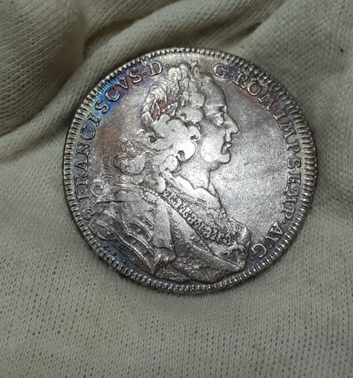 1 Thaler 1754 Nurnberg GGL Silver City View Coin Germany Taler Rare ...