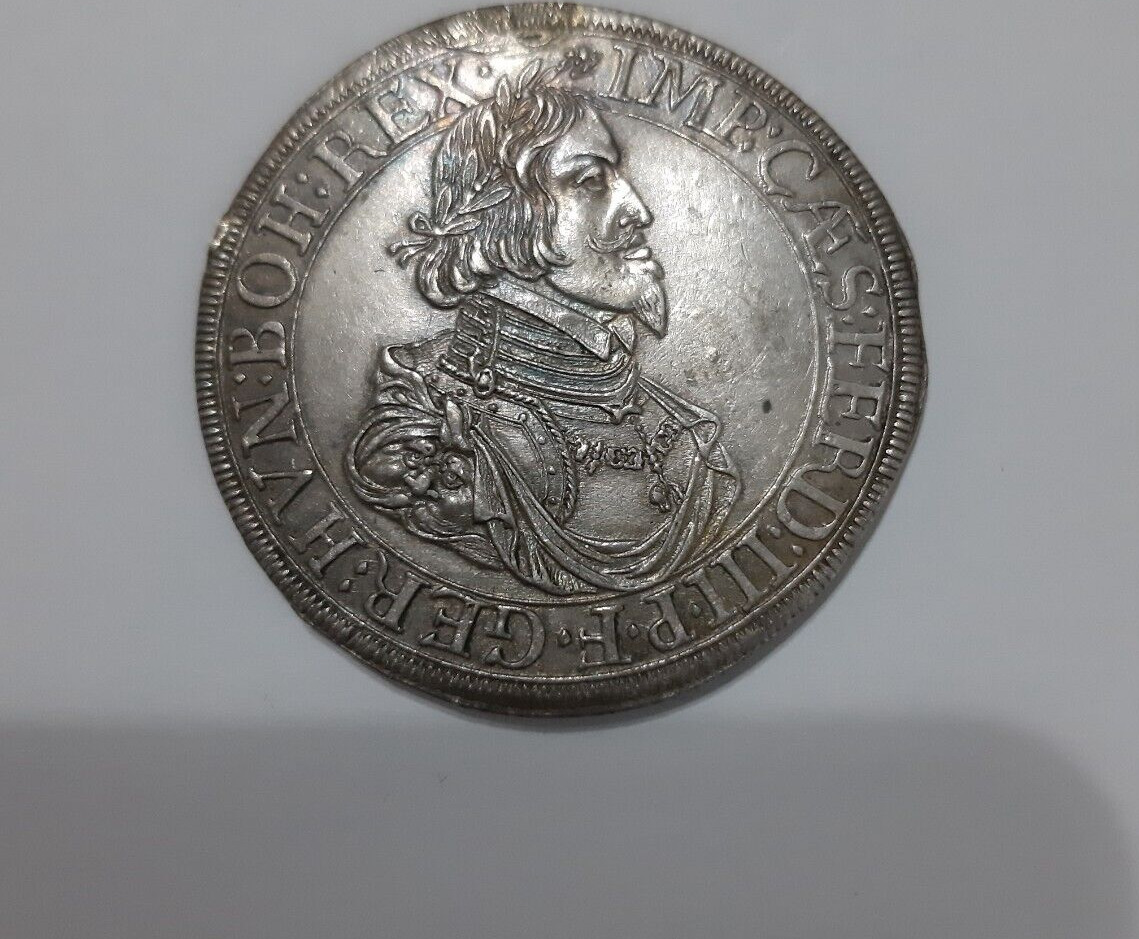 1 Thaler 1641 Augsburg UNC-Details Silver City View Coin Germany Taler Rare | MA-Shops